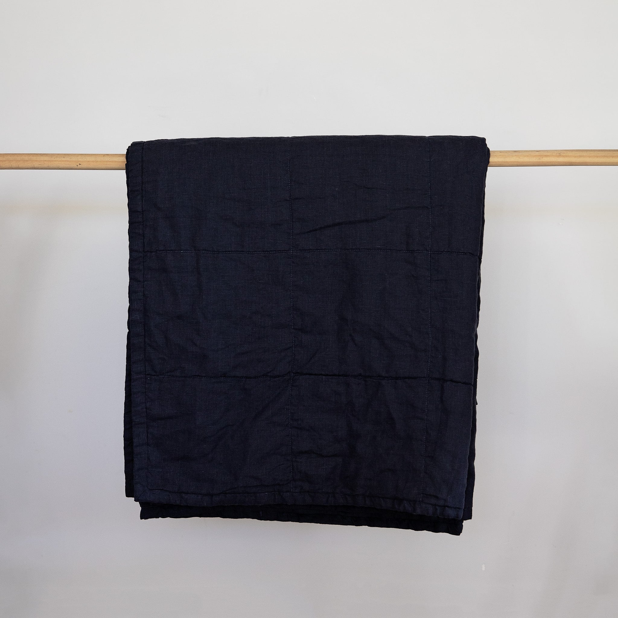 Ink Linen Quilt l The Linen Project – thelinenproject