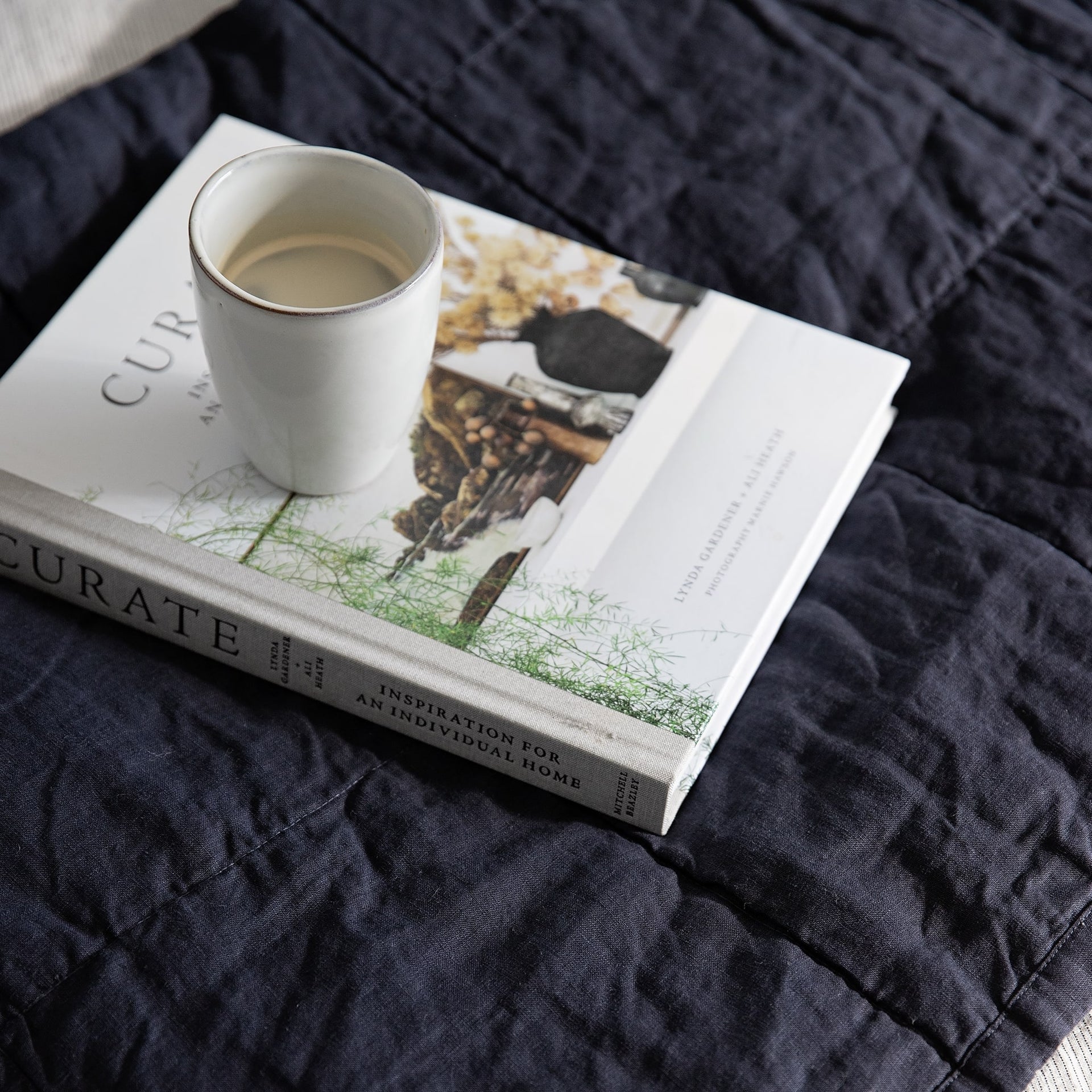 Ink Linen Quilt l The Linen Project – thelinenproject