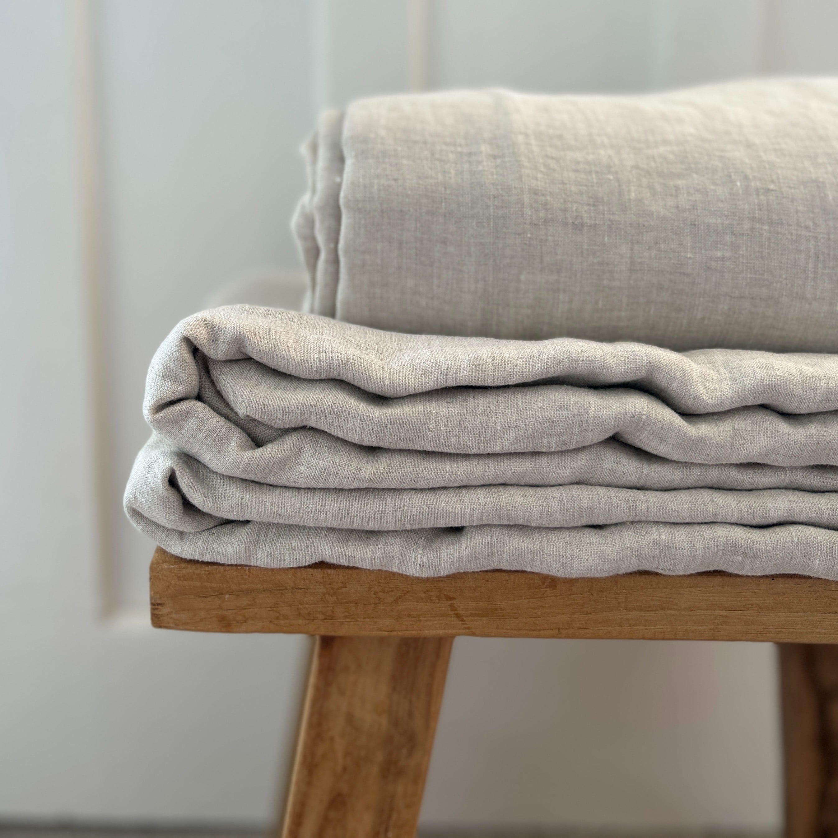 Natural Linen Flat Sheet | The Linen Project – thelinenproject