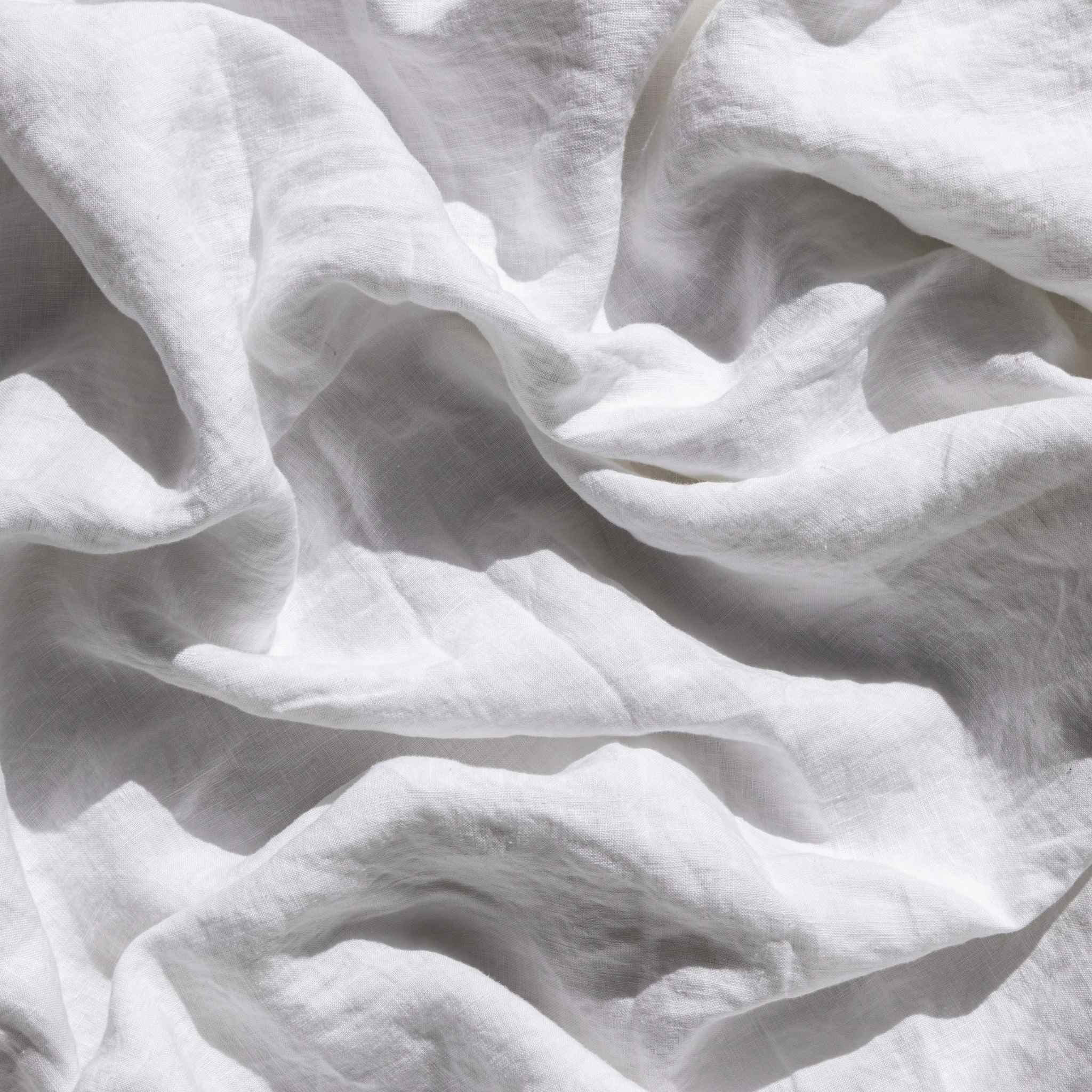 White Linen Fitted Sheets l The Linen Project – thelinenproject